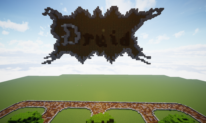 Romping peck of druid houses Minecraft Map