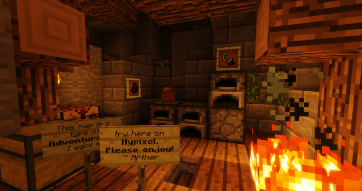 Adventuremap on Hypixel Housing Minecraft Map