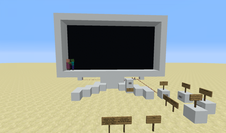 Gaming Computer Demo Minecraft Map