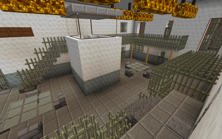 The Walking Dead-Prison Minecraft Map