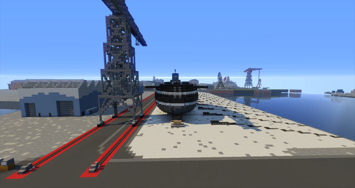 TK-20 Severstal Typhoon (Akula) Class SSBN Minecraft Map