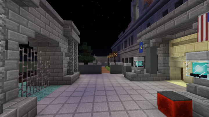 Raccoon city Police Departament Minecraft Map