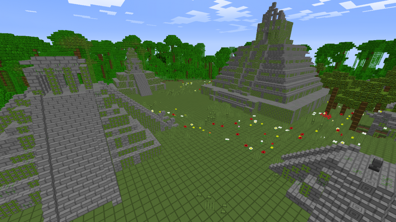 Ixmucane: A Lost Mayan City Minecraft Map