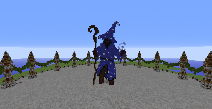 Wizard with hat Minecraft Map