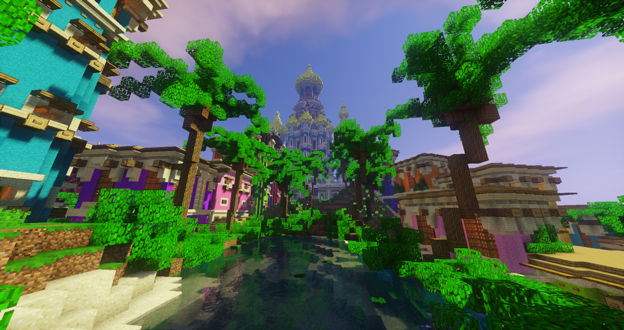 Al-Farut the Oasis Town Minecraft Map