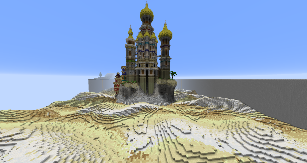 Al-Farut the Oasis Town Minecraft Map