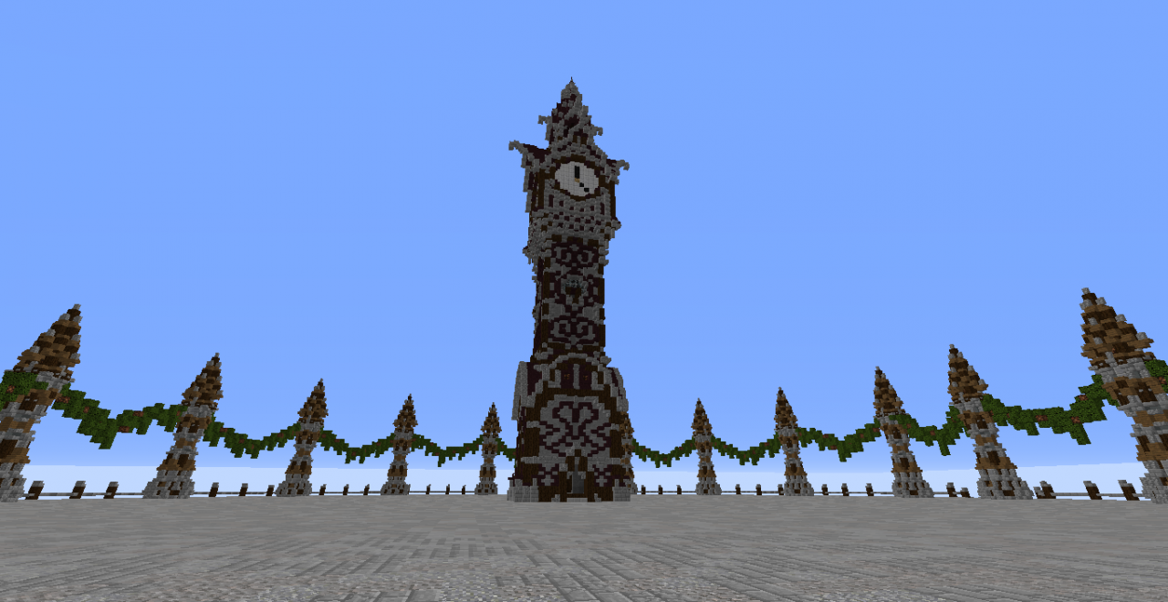 Clocktower Version 1 Minecraft Map