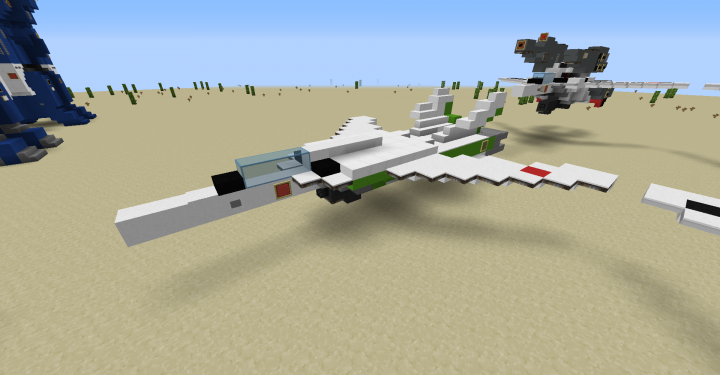 Robotech VF-1 Valkyrie (new - large version) Minecraft Map