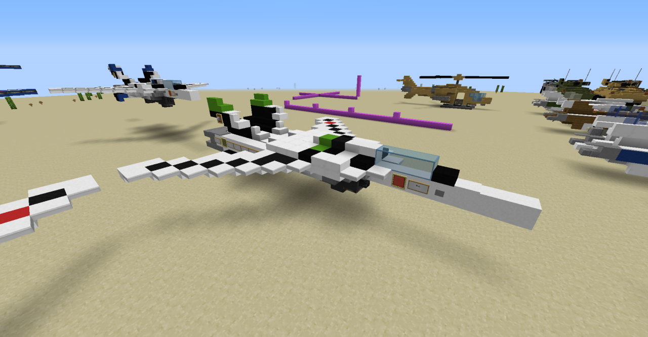 Robotech VF-1 Valkyrie (new - large version) Minecraft Map