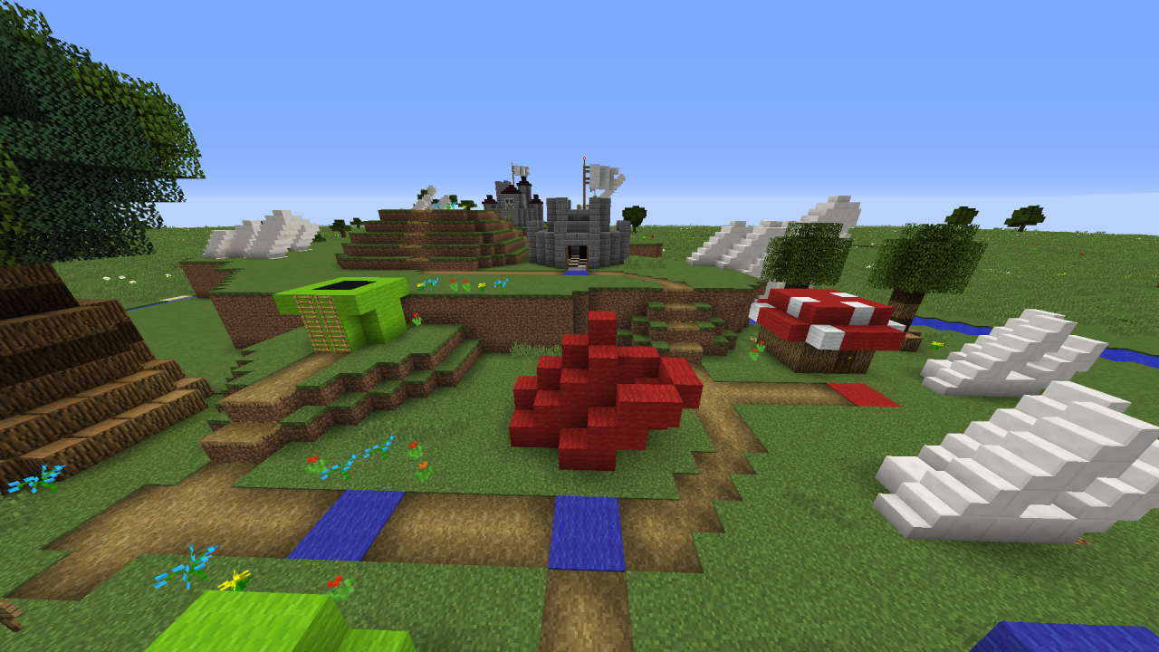 New Super Mario Bros U Newer Version Minecraft Map