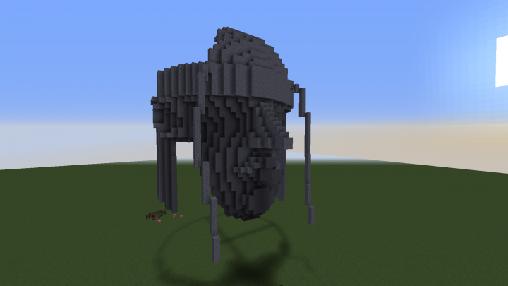 1st Hokage Face Minecraft Map