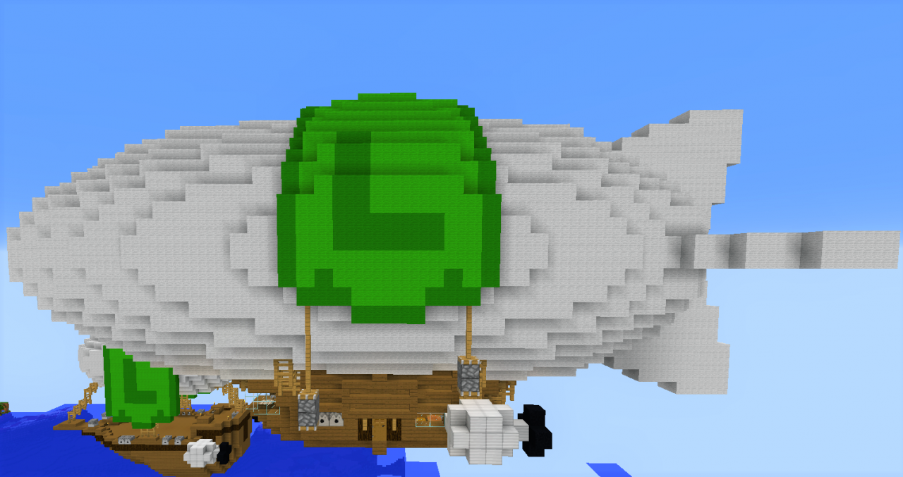 Aerial Armada - Build Minecraft Map