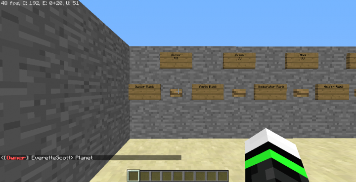 Free ranks! Minecraft Map