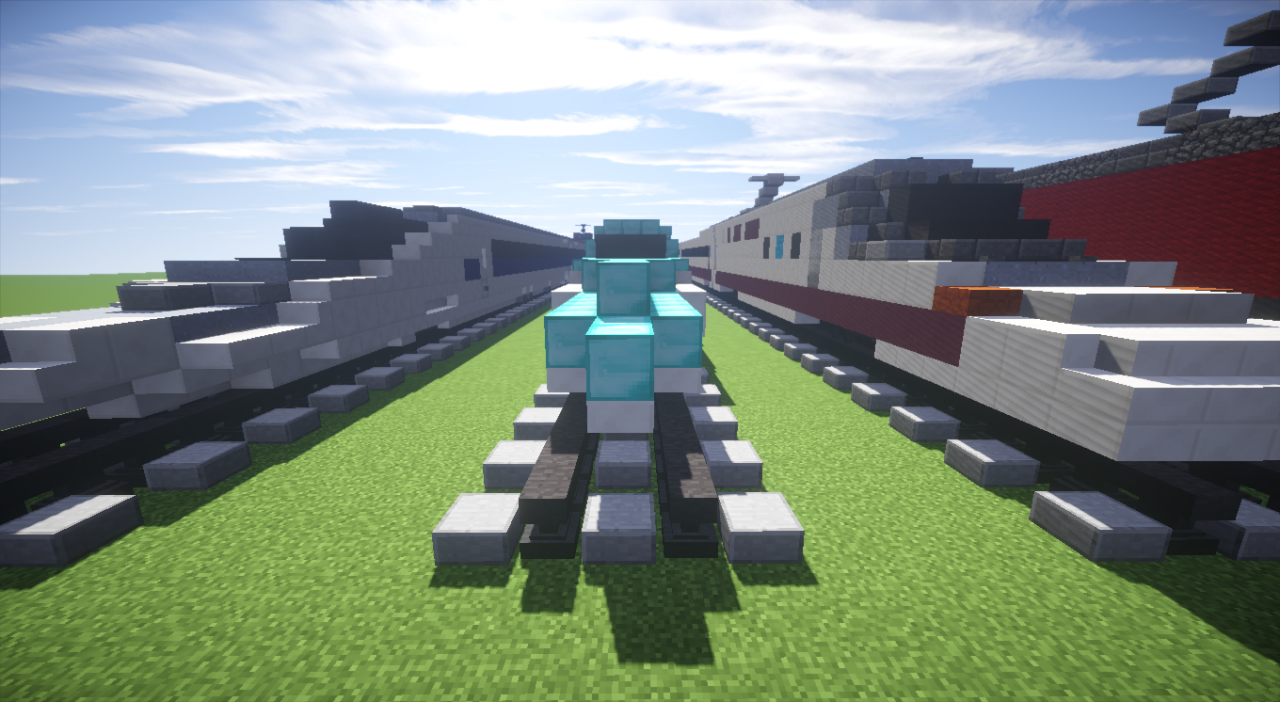 High Speed Trains Minecraft Map