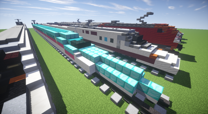 High Speed Trains Minecraft Map