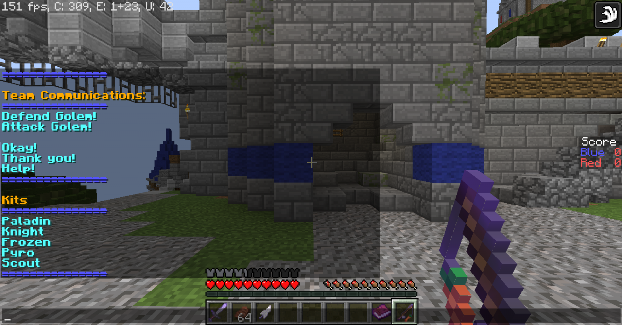 Capture the Golem (Command Block Map) Minecraft Map