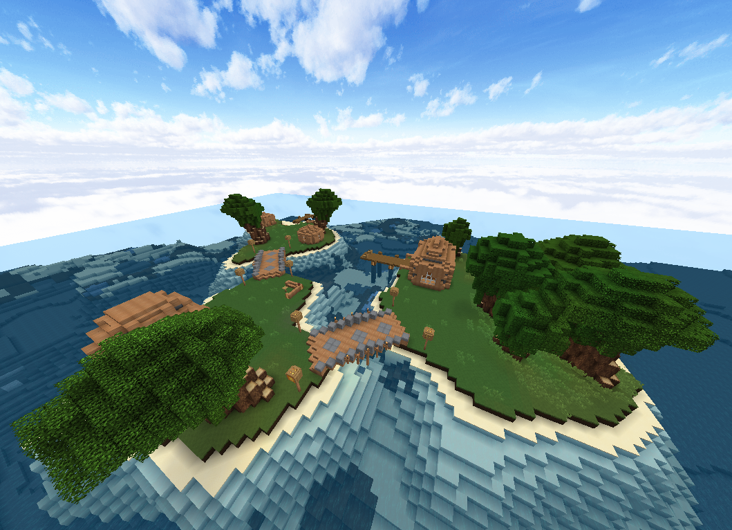 Three Islands Minecraft Map