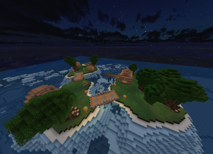 Three Islands Minecraft Map
