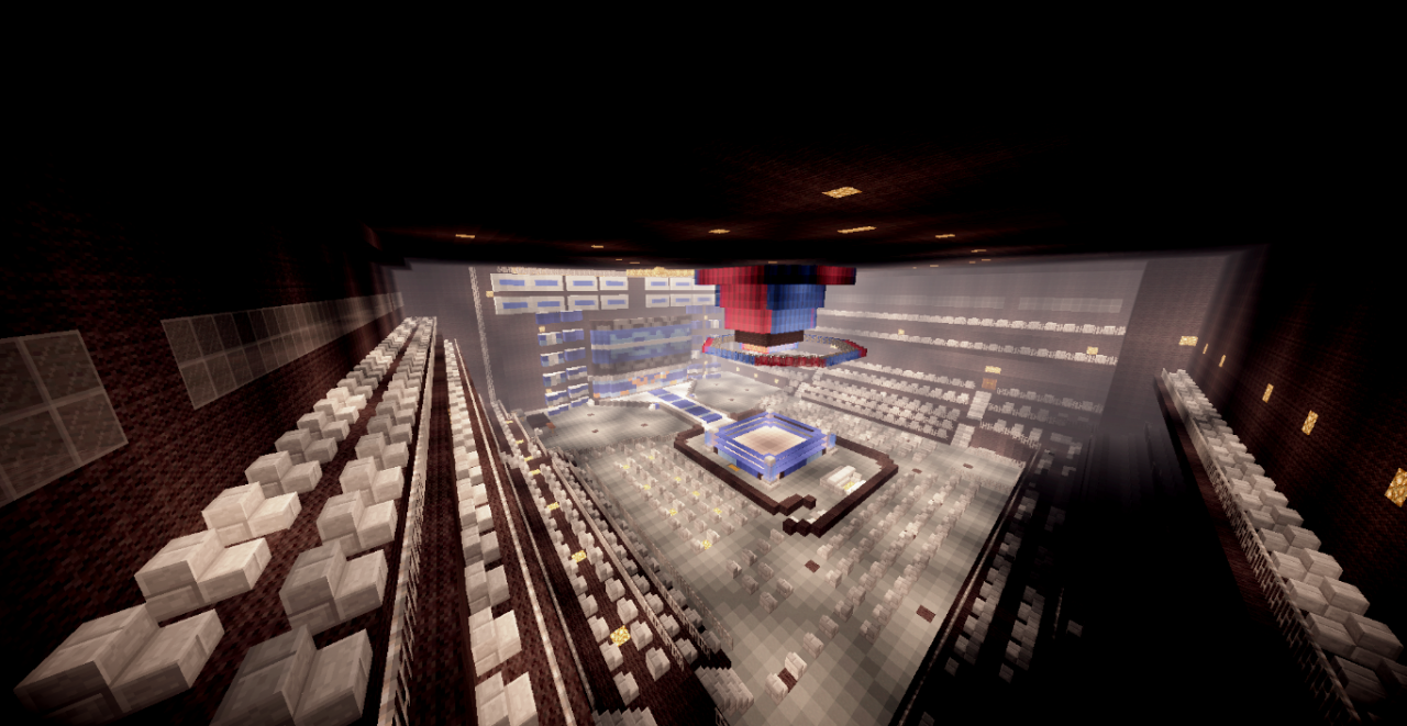 WWE SmackDown LIVE Stage 2017 Minecraft Map