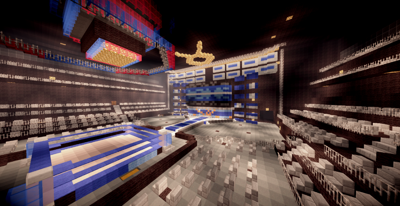 WWE SmackDown LIVE Stage 2017 Minecraft Map