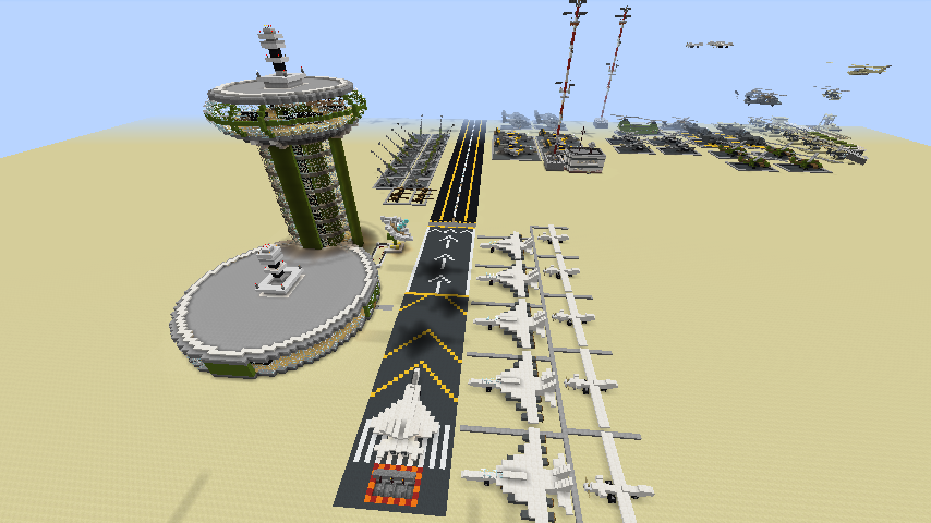 Dessert Military base [skyl1nker236 base] Minecraft Map