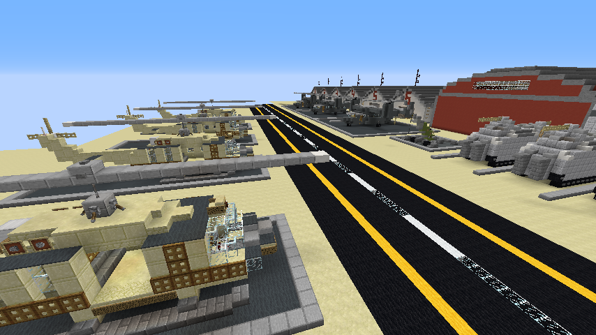 Dessert Military base [skyl1nker236 base] Minecraft Map