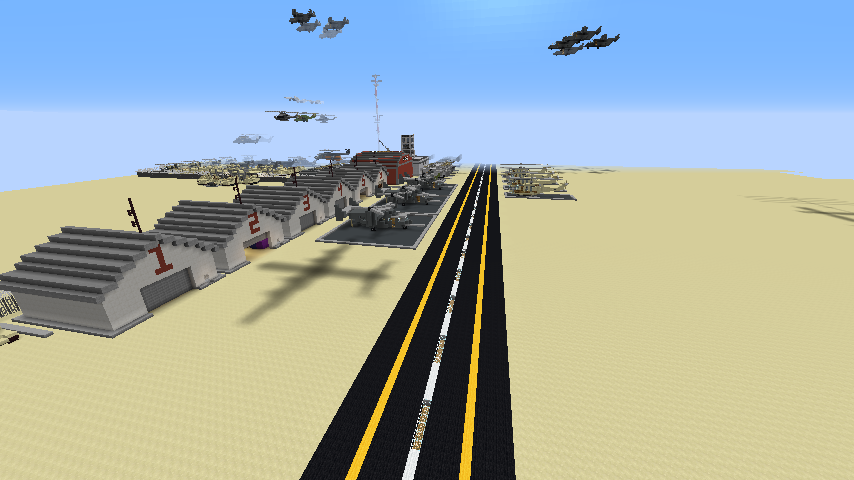 Dessert Military base [skyl1nker236 base] Minecraft Map