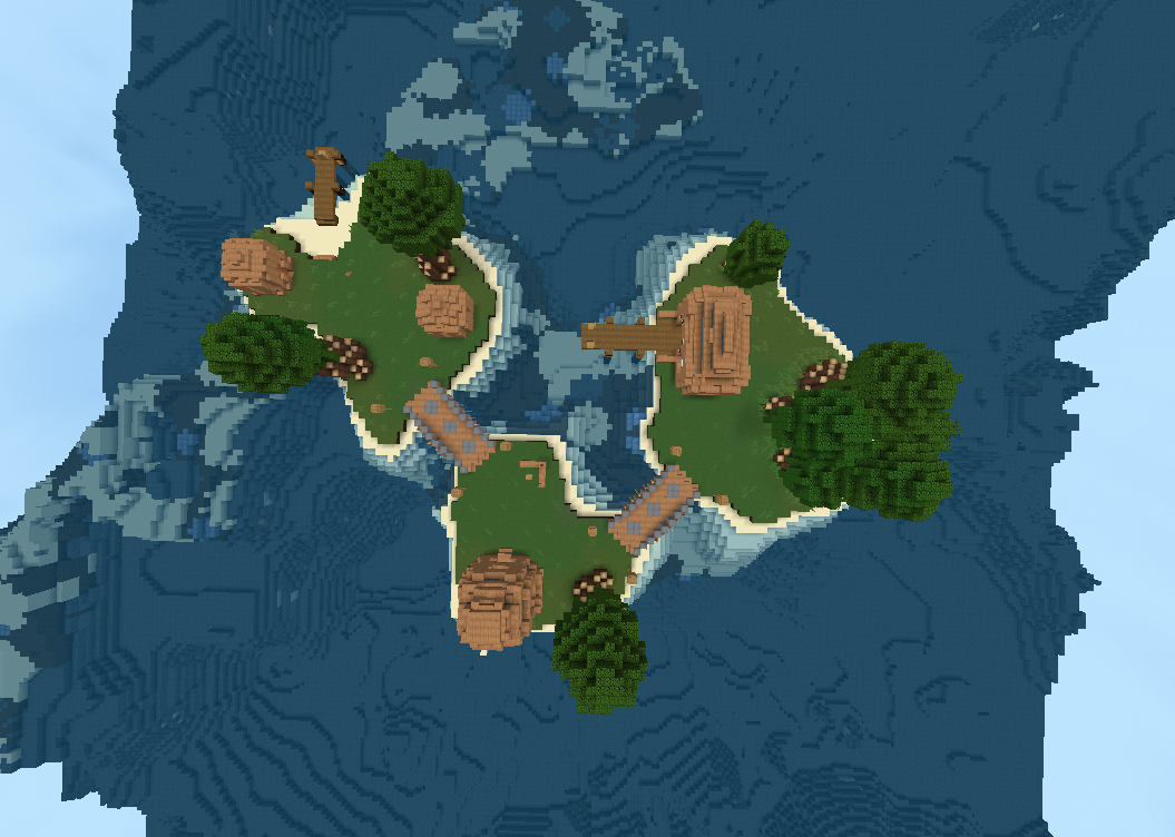 Three Islands Minecraft Map