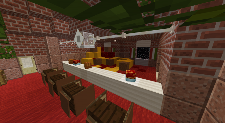 Italian Pizzeria Minecraft Map