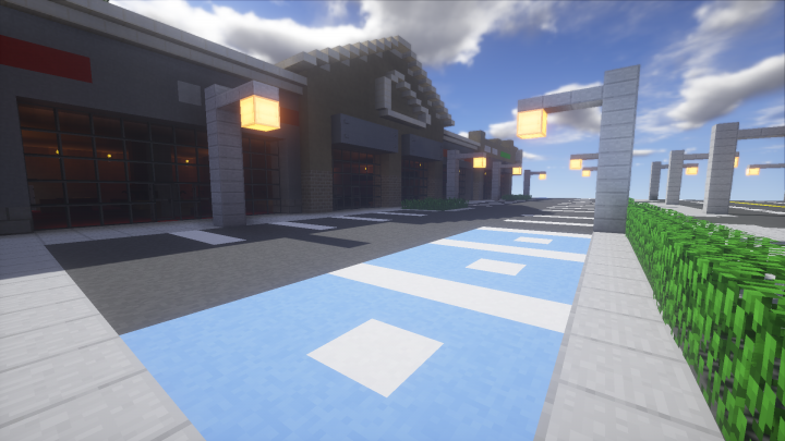 Strip Mall - Greenfield 0.5 Minecraft Map