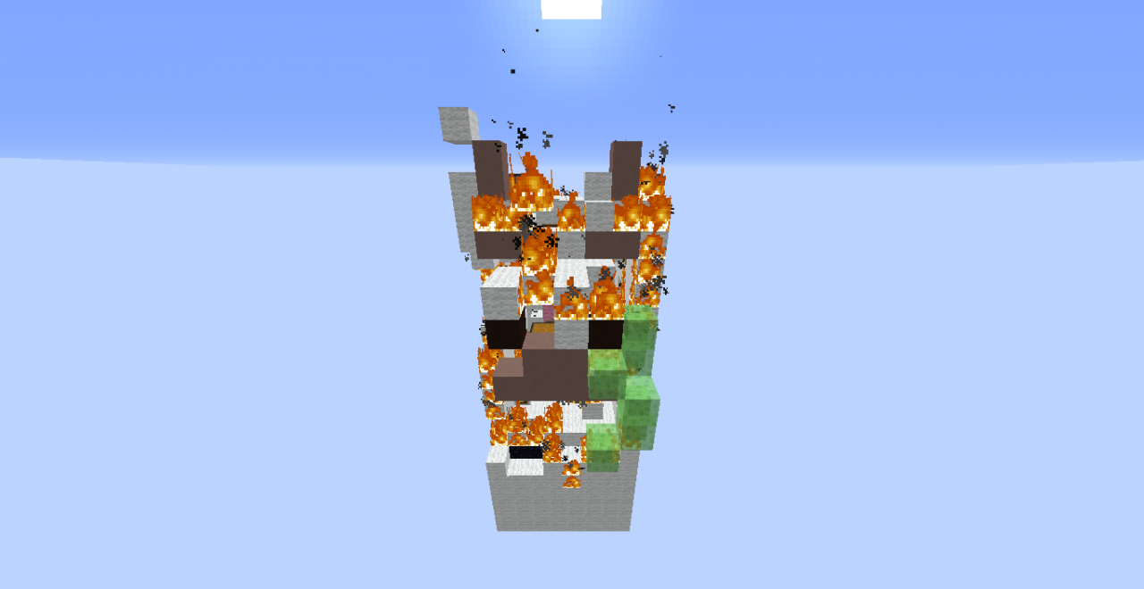 The Burning Llama Minecraft Map