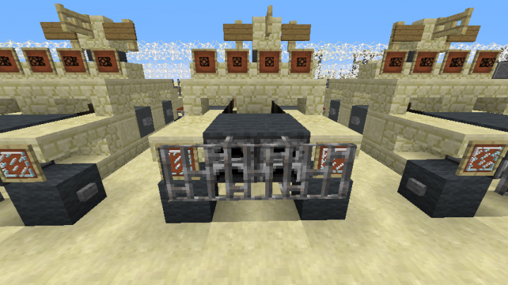 Humvee [High Mobility Multipurpose Wheeled Vehicle (HMMWV)] Minecraft Map