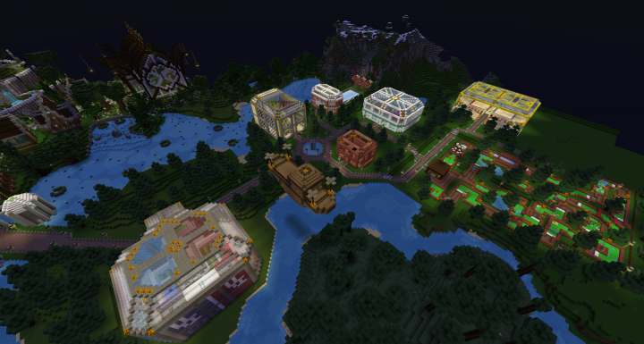 Virtual Isles Gamezone Minecraft Map