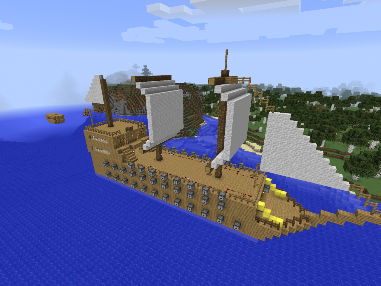 HMS Goliath Minecraft Map