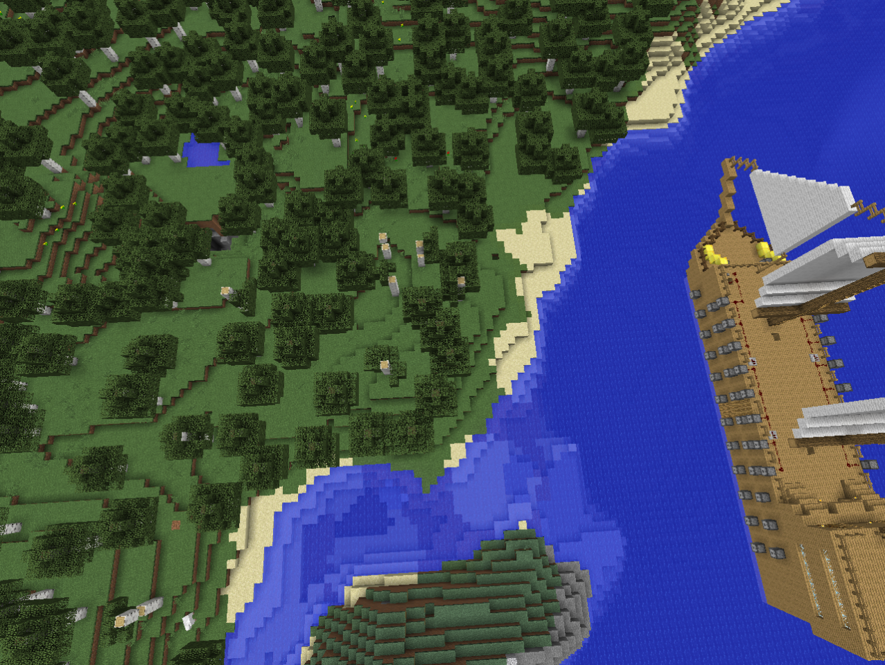 HMS Goliath Minecraft Map