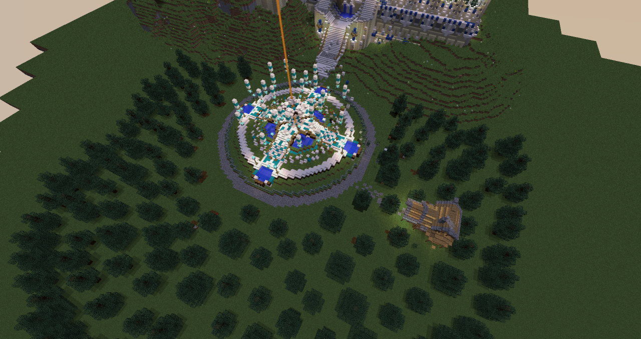 Jump and run Minecraft Map