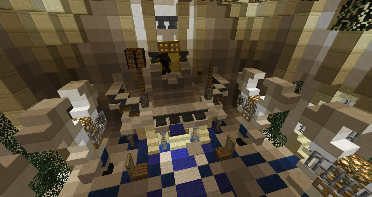 Jump and run Minecraft Map