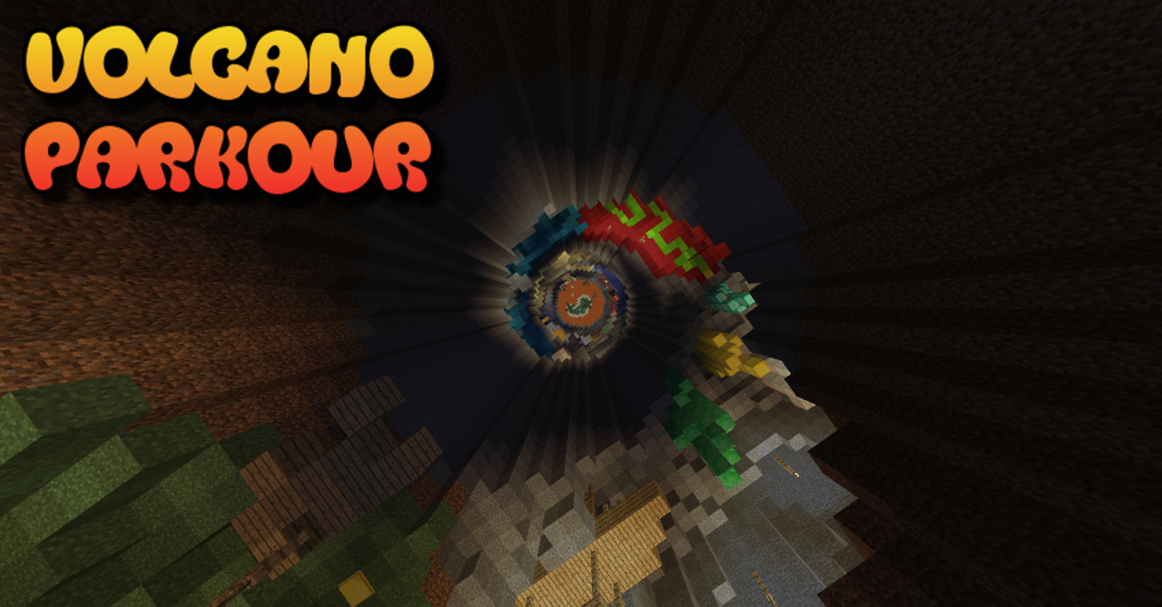 Volcano Parkour Minecraft Map