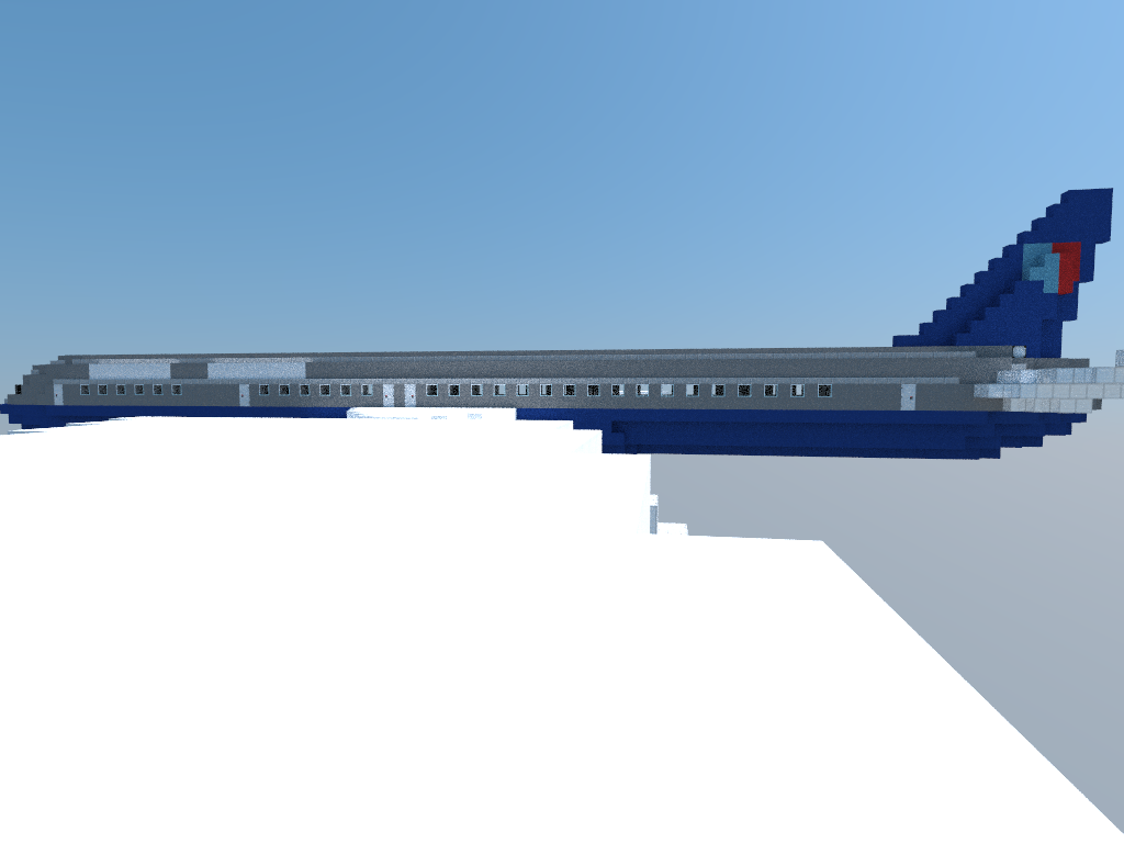 Boeing 757-222 United Airlines (Memorial plane) Minecraft Map