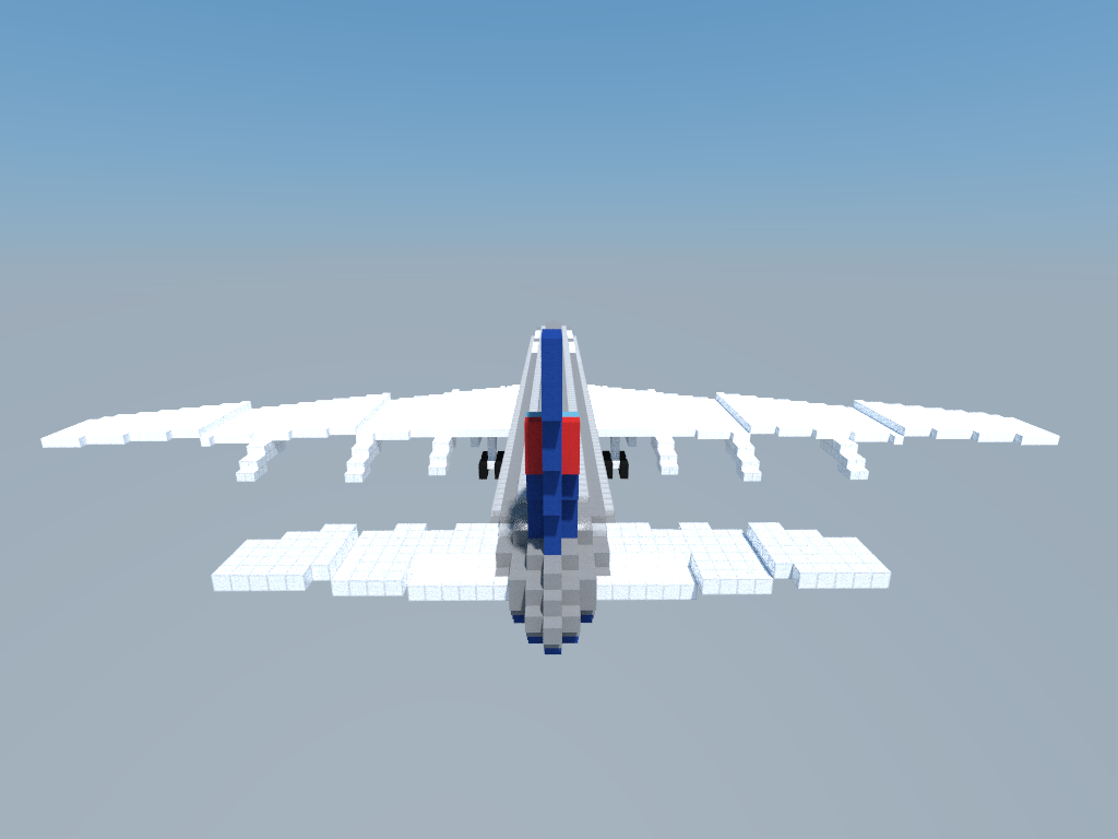 Boeing 757-222 United Airlines (Memorial plane) Minecraft Map