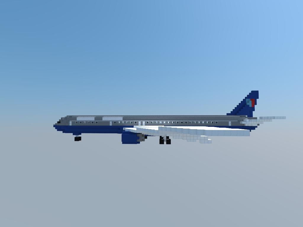 Boeing 757-222 United Airlines (Memorial plane) Minecraft Map