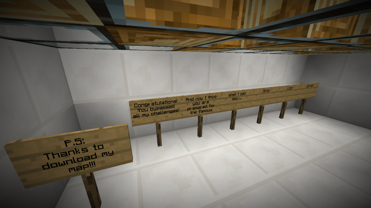 PVP Training Minecraft Map