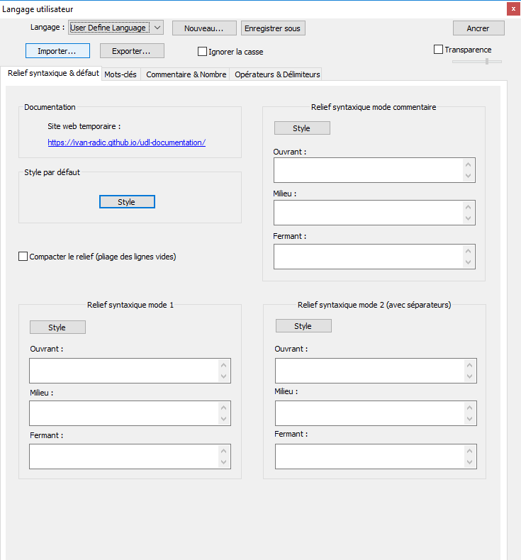 minecraft syntaxe coloration for notepad++ Minecraft Map
