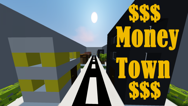 Money Town! Minigame For 1.12 Minecraft Map