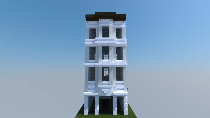 Traditional Row House Minecraft Map