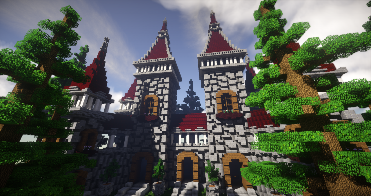Rubin Castle - Server Hub Minecraft Map