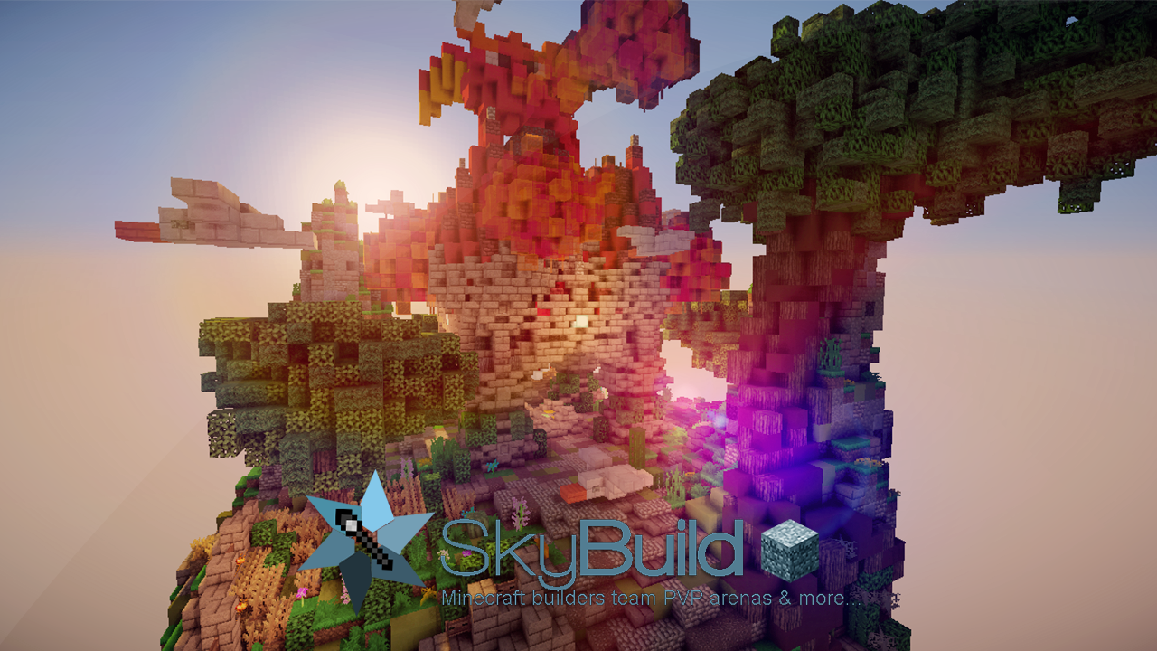 [Comission] SkyWars "Dragon" Lobby Minecraft Map
