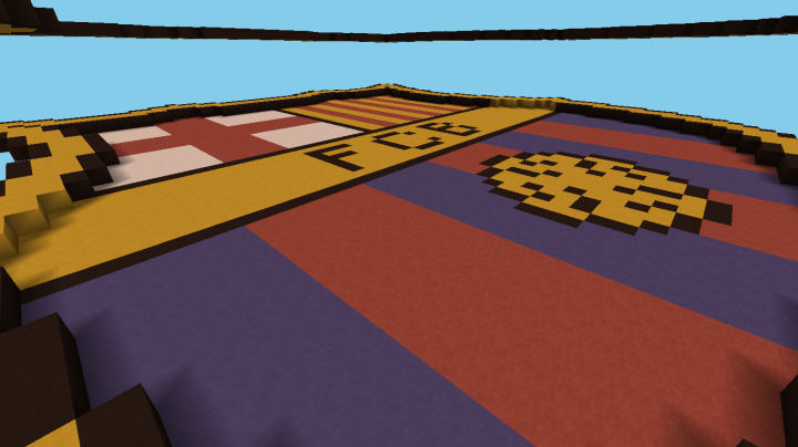 Splegg Map FC Barcelona Minecraft Map