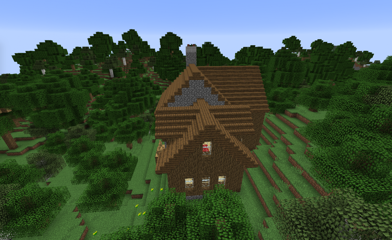 American Forest Cottage Minecraft Map