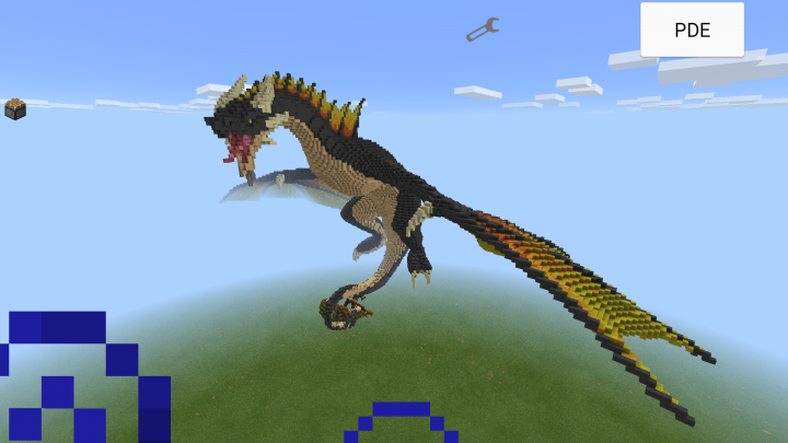 The green dragon Minecraft Map